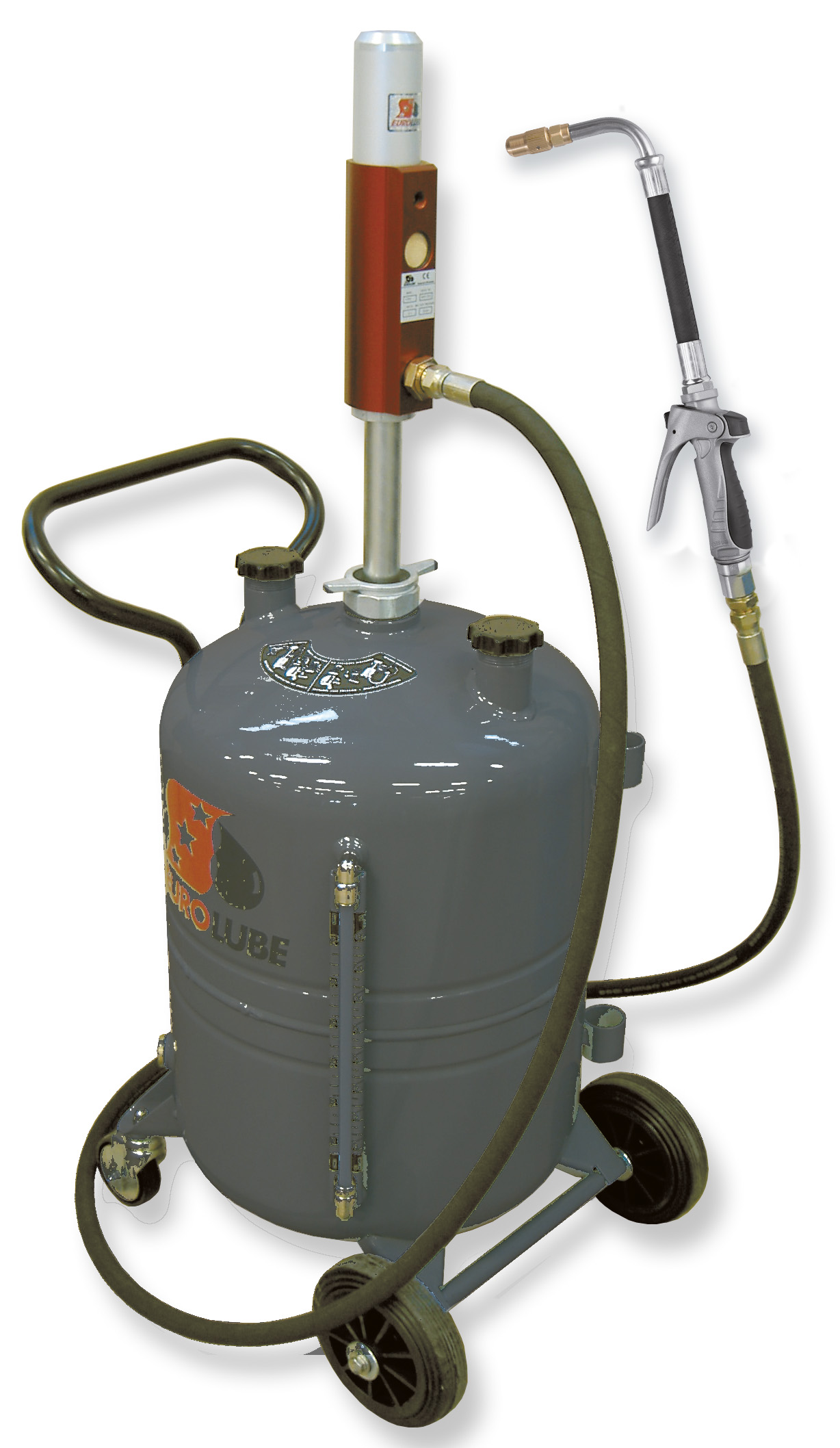 Mobile oil dispenser with 65 l tank - Eurolube Equipment