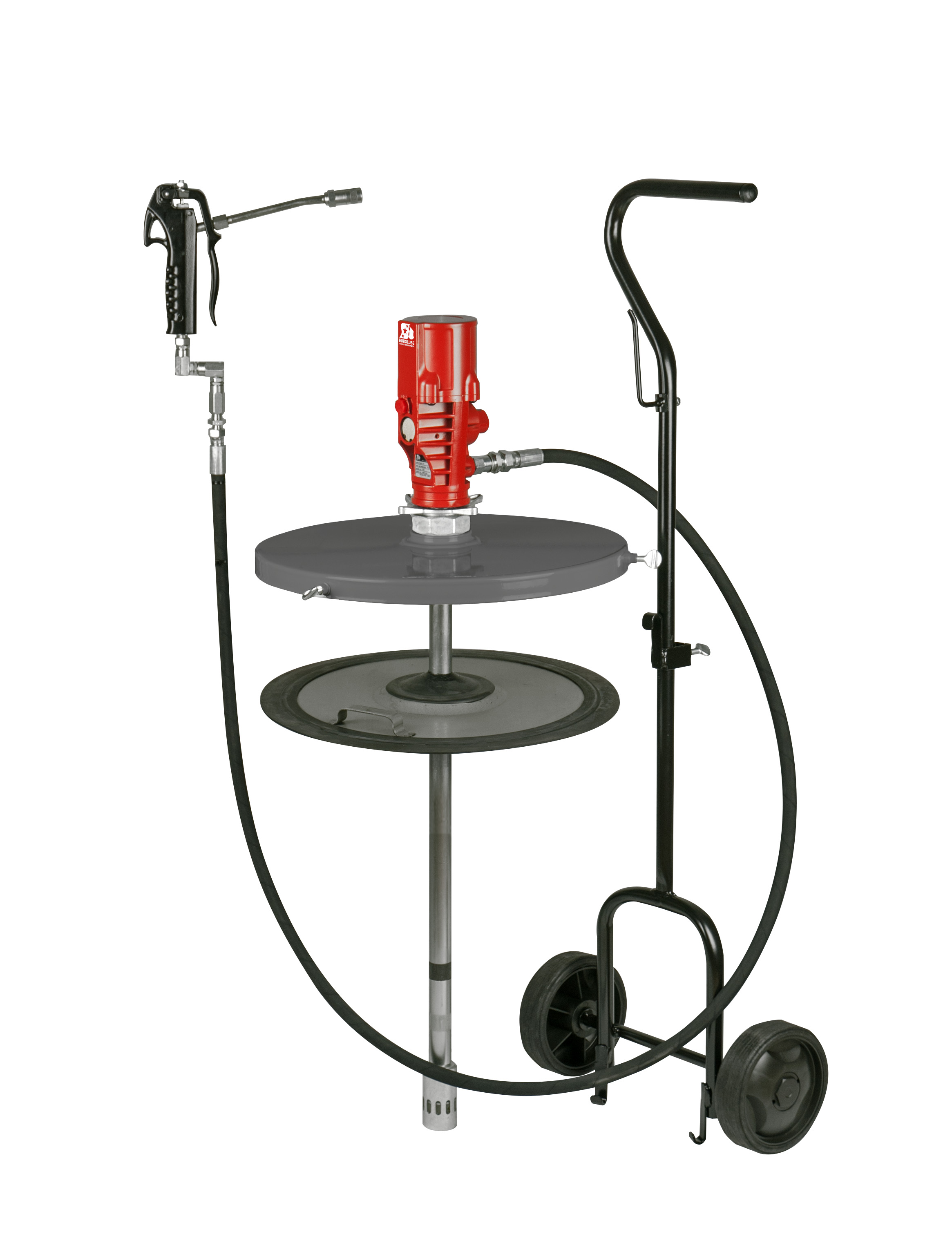 55:1 Mobile Greaser for 50kg drums - Eurolube Equipment