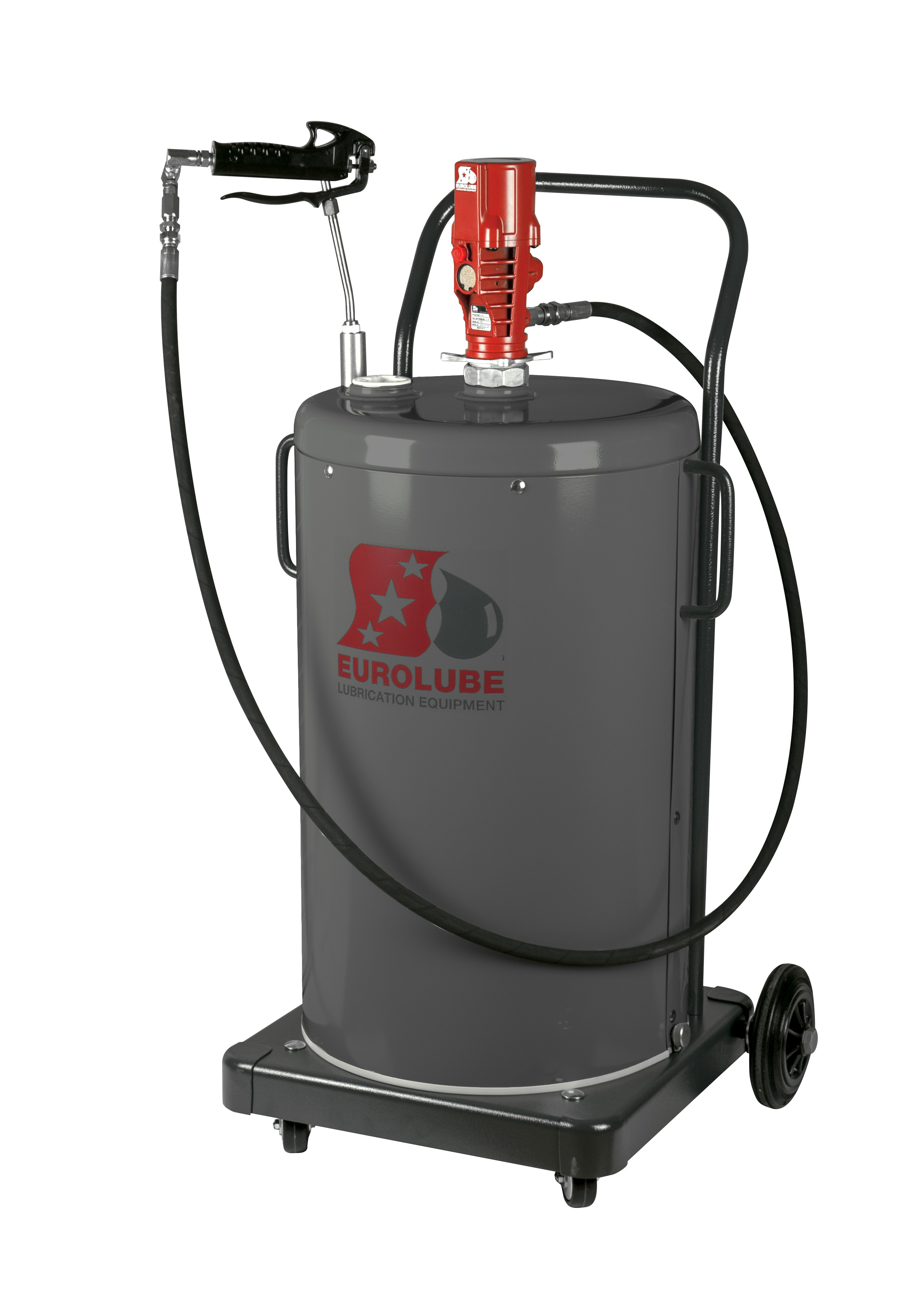 55:1 Mobile Greaser for 50kg drums - Eurolube Equipment